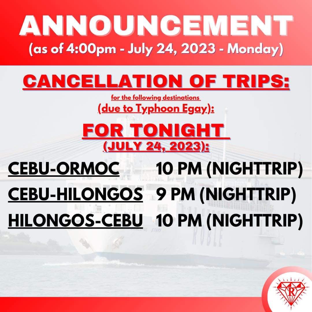 Schedule Update | Roble Shipping Inc.